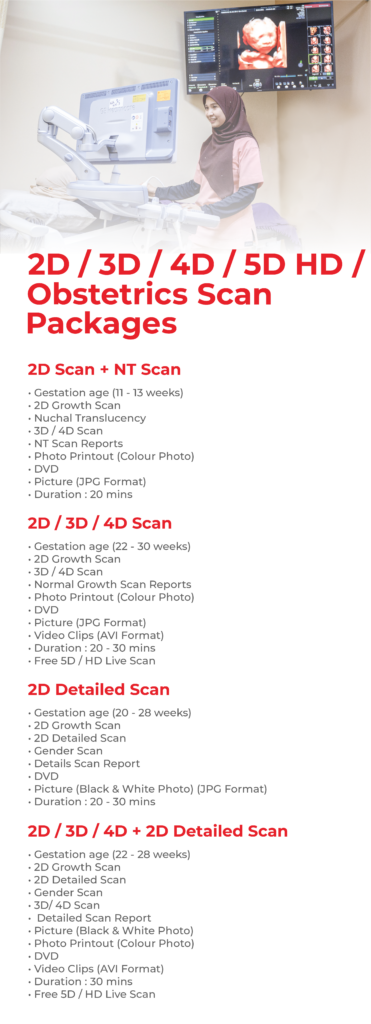 Clinic Ultrasound Scan Baby 2D/3D/4D/5D/6D
