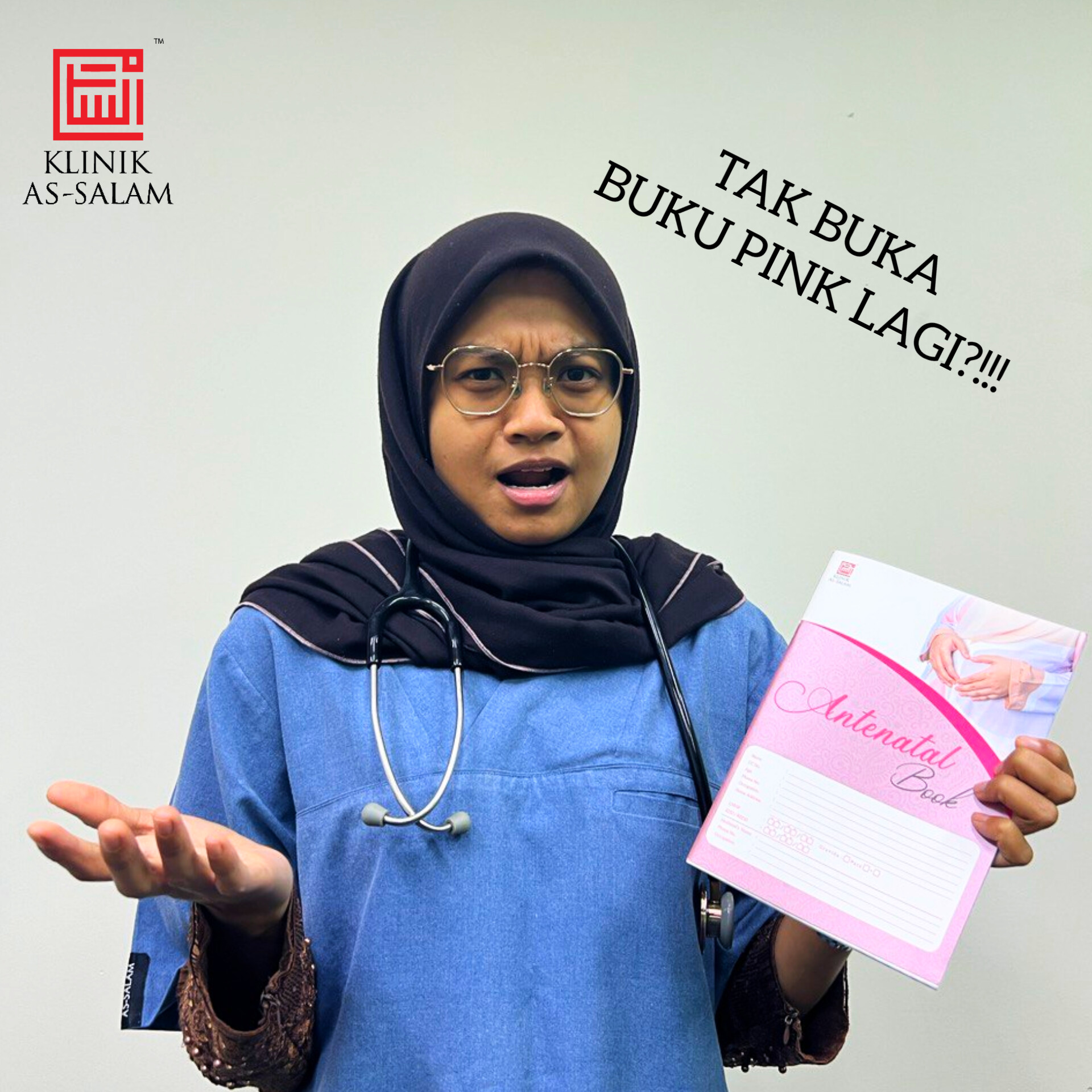 Lambat Buka Buku Pink Doktor Marah | Klinik Salam