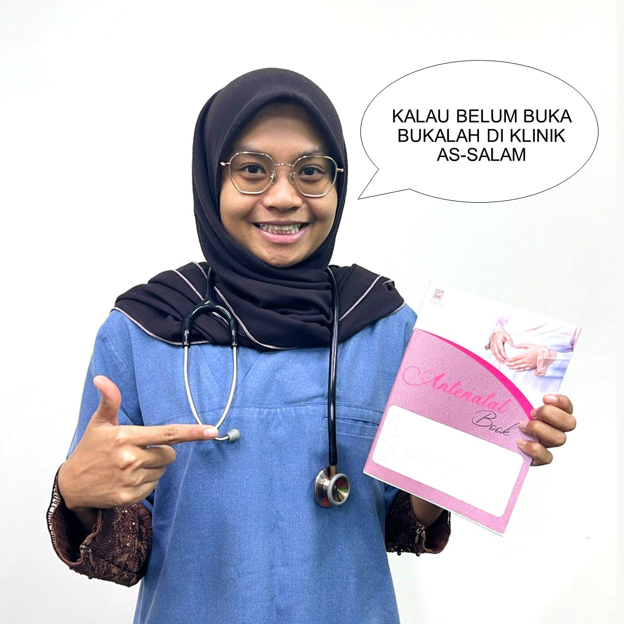 Lambat Buka Buku Pink Doktor Marah | Klinik Salam