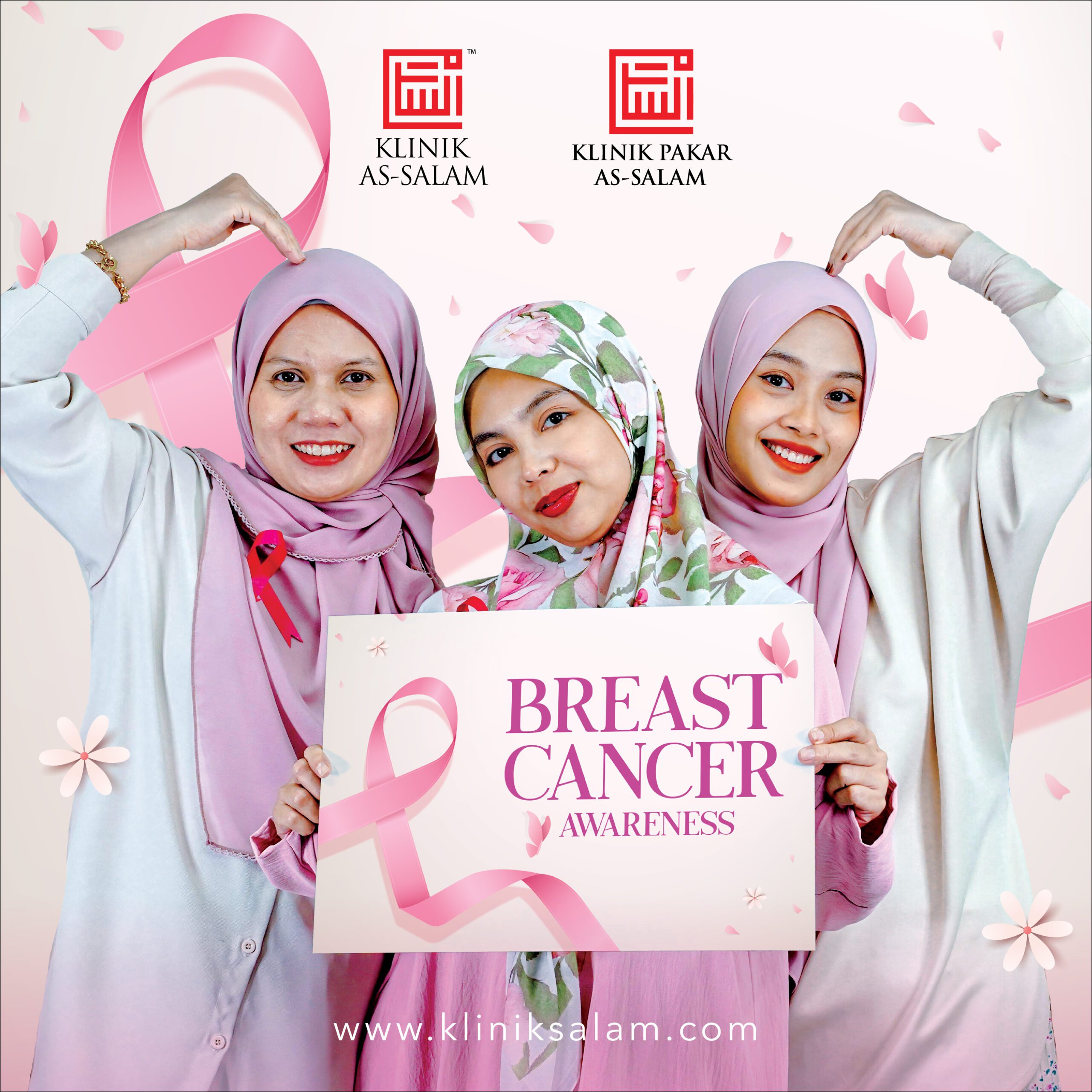 Kesedaran Kanser Payudara - Klinik As-Salam